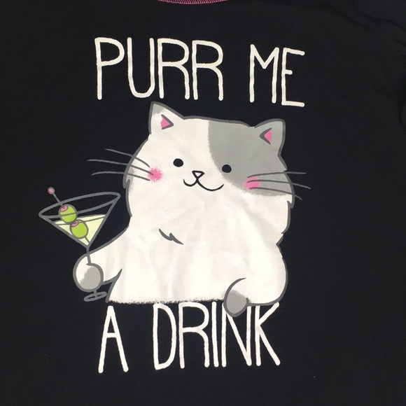 Jenni | Intimates & Sleepwear | Martini And Kitty Nightshirt For Ladies ...